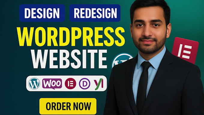 Build, design and redesign a professional wordpress website by ...