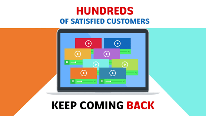 Create modern 2d infographic explainer video using motion graphics by ...