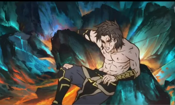 2d japanese anime style, 2d anime fighting, anime animation, 2d music ...