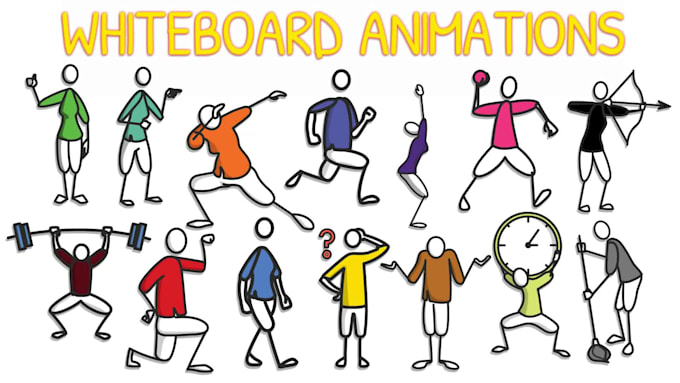 Create stick figure whiteboard animations by Avi14e | Fiverr