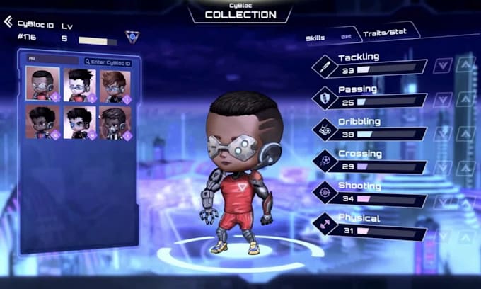 Design a professsional aaa game ui ux, hud, assets for pc and console ...