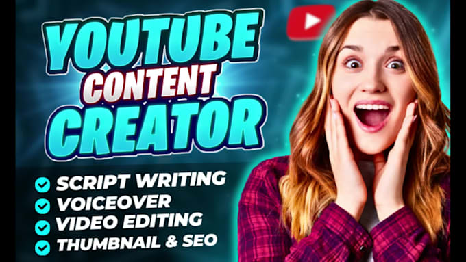 Be your youtube video creator or video content creator by Video ...