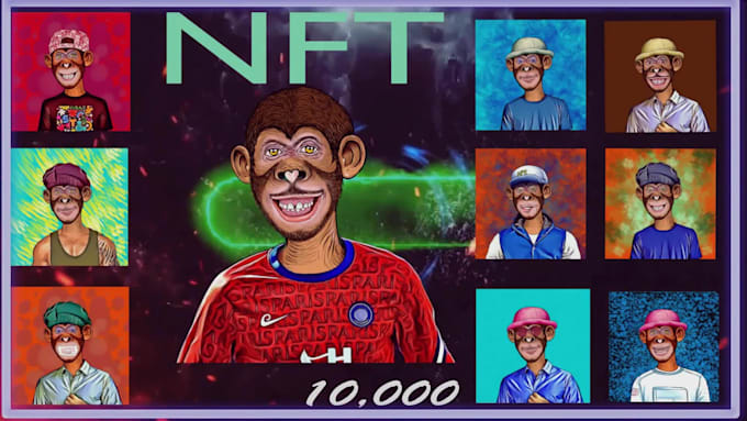 Design nft with metadata and rare traits by Manojde | Fiverr