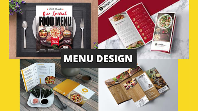 Create restaurant menu, food menu, menu board and digital menu design ...
