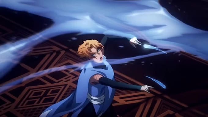 Render fighting animation, 2d anime music video, japanese animation ...
