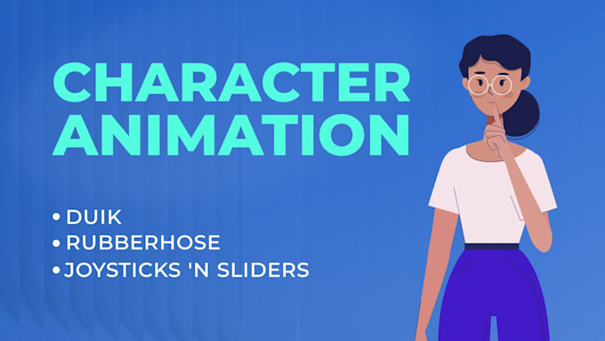 Create 2d character animated, explainer video and rigging by Daria_chee | Fiverr