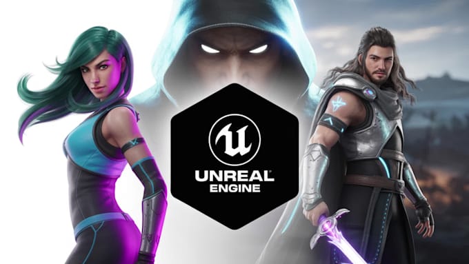 Do unreal engine game development, unreal engine animation, ue blueprint ue5 vfx by Xrteamid ...
