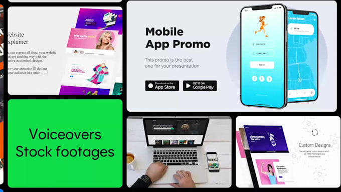 Create professional mobile app website explainer videos by Lab_69 | Fiverr
