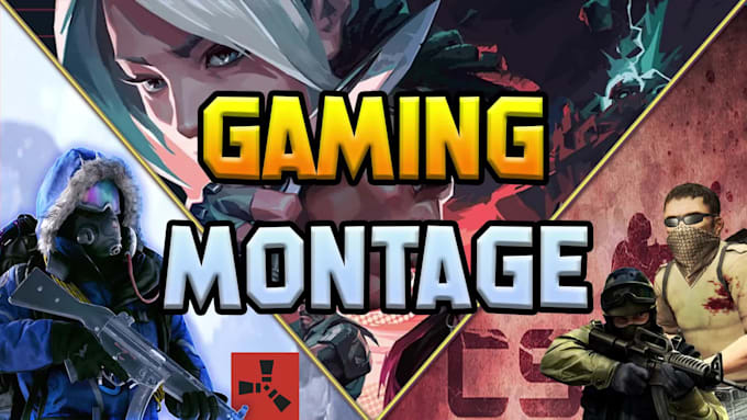 Edit your rust cs2 csgo valorant video for youtube montage by ...