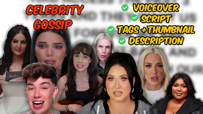 Create celebrity drama videos by Uhk001 | Fiverr