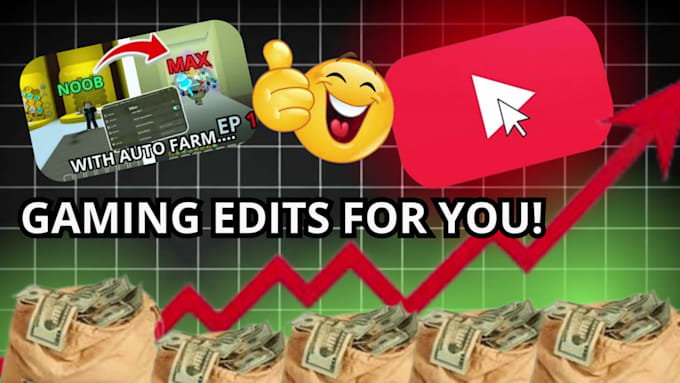 Edit your gaming videos for youtube games fortnite,roblox by Coraz ...