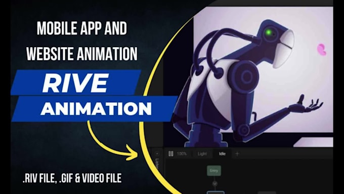Create gif, lottie, rive animation for your website and app by Priyanshurijh | Fiverr