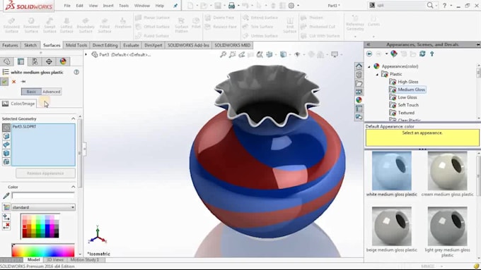 Create any 3d cad model using solidworks by Adel__16 | Fiverr