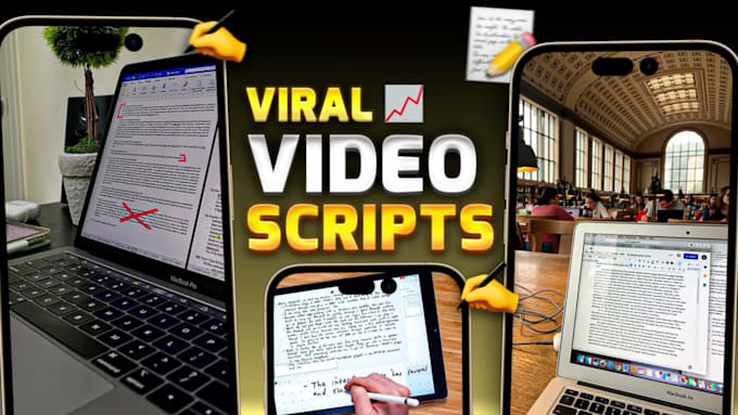 Write viral scripts for instagram and tiktok video ads by Daianbab | Fiverr