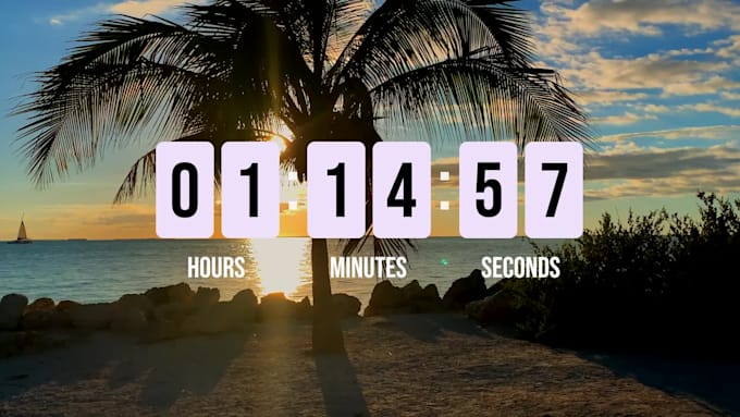 Create countdown timer for intro videos or streams by Fernandongel | Fiverr