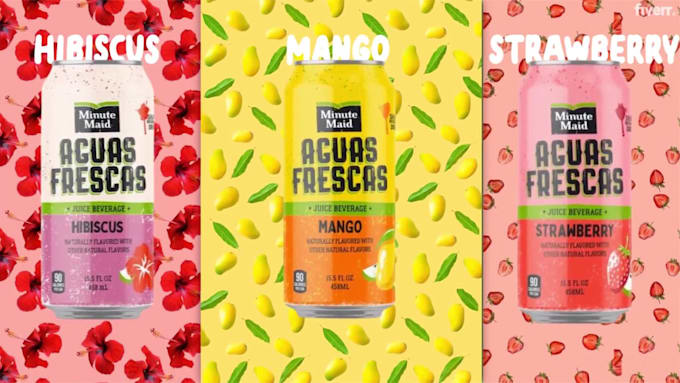 Create captivating professional cold drink animation ads by ...