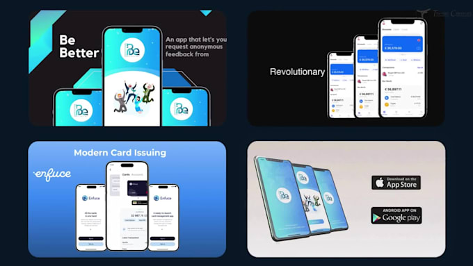 Design a stunning mobile app promo and web app product demo by Texygee ...