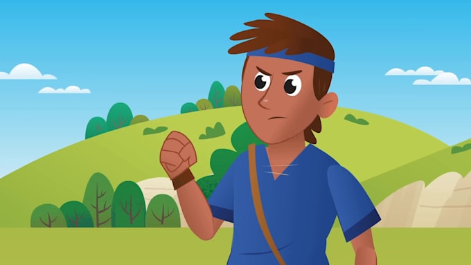 Create bible story kids animation, kids animated story 2d animated ...