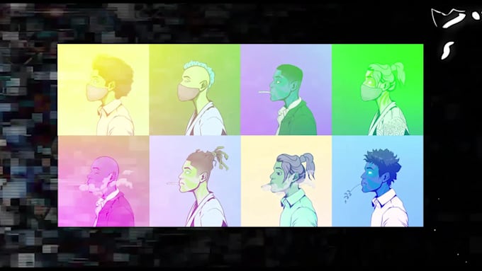 Design unique anime nft arts and generate collection with metadata by ...