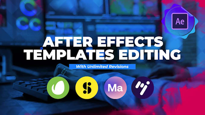 Edit and extend timeline in any after effects template by Shalitha1995 ...
