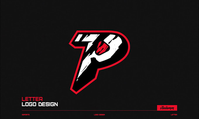 Design a professional gaming esports letter logo design by Vladamm | Fiverr