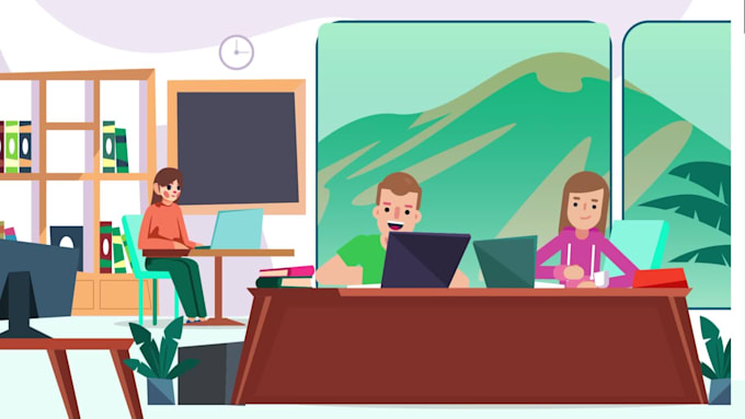 Create a 2d animated explainer video for you by Sana_animator33 | Fiverr