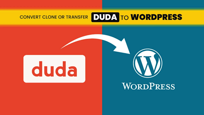 Do duda to wordpress migration with elementor by Anupkumarhalder | Fiverr