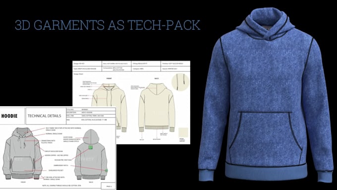 Make 3d clothing design, 3d mockup, 3d rendering, 3dfashion for your 3d ...