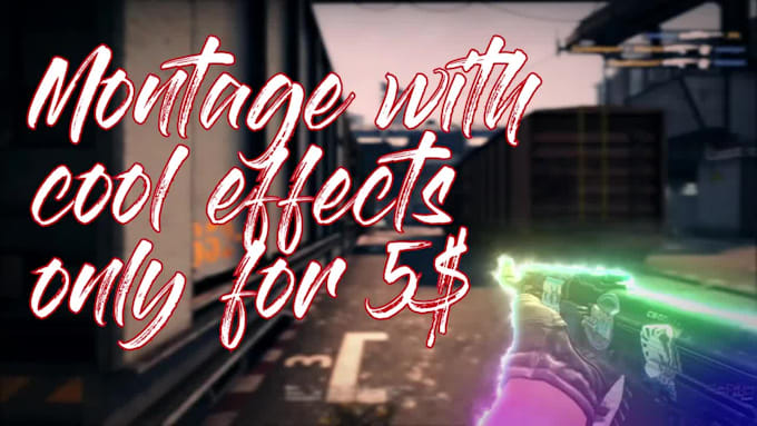 Edit your csgo montage with cool gun outline effects