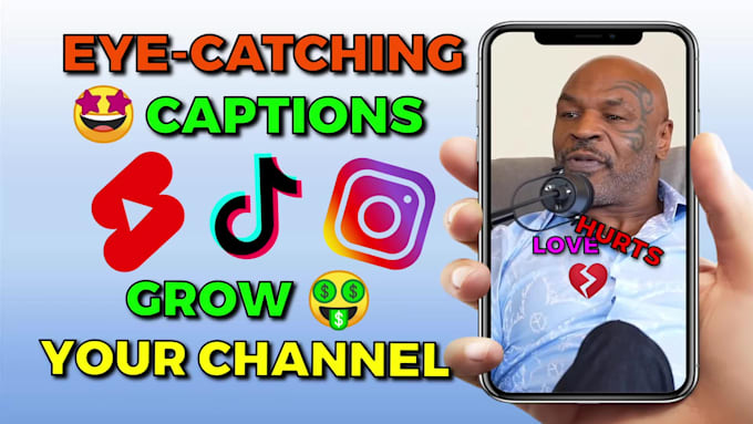 Edit tiktoks, shorts, reels with eye catching and engaging captions by Sande11 | Fiverr