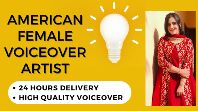 Record a professional female voice over by Wajeehakhan384 | Fiverr