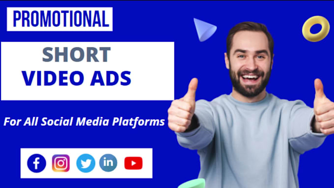 Create amazing promotional video ad, short video ad, and cinematic ads ...