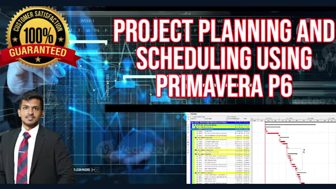 Create a professional project schedule using primavera p6 by ...
