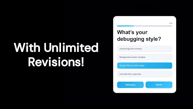 Develop custom ui elements for your website or app by Uiunlimited | Fiverr