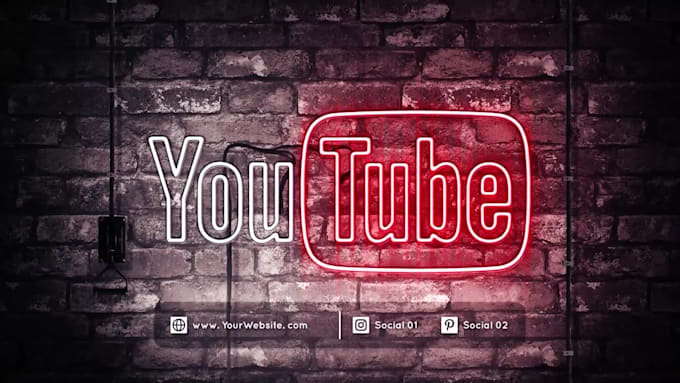 Make unique logo neon animation neon intro by Shabanhanif34 | Fiverr