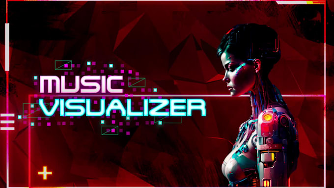 Create awesome music visualizer for your music by Rickykasady | Fiverr