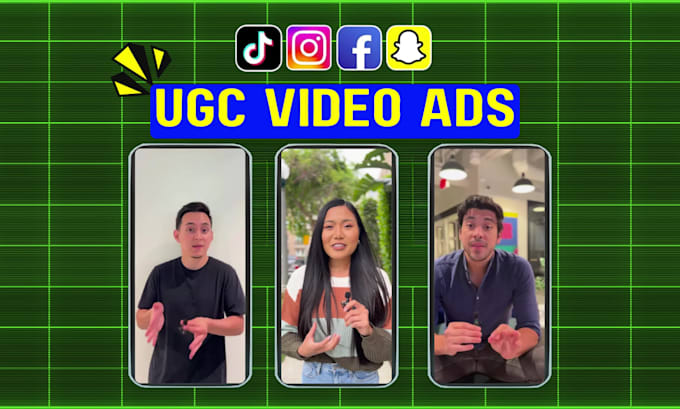 Create ai ugc ads and videos for tiktok, instagram, facebook in any style by Hasaan_wajid | Fiverr