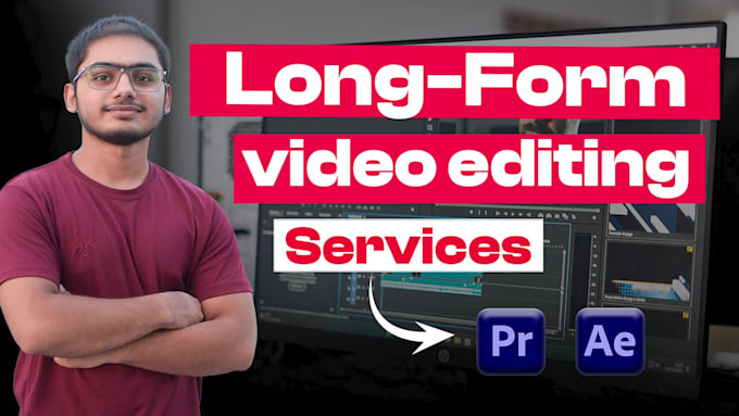 Do pro 1 min long form talking head youtube video editing in 24 hr ...