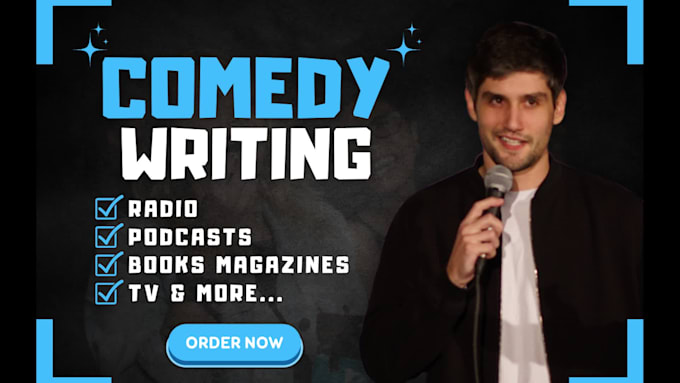 Write comedy and jokes for speeches, toasts, lectures, presentations by ...