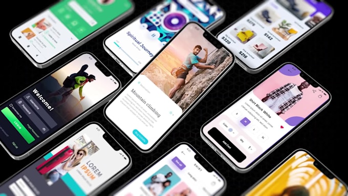 Create a dynamic mobile app promo video, app intro for ios,android by ...