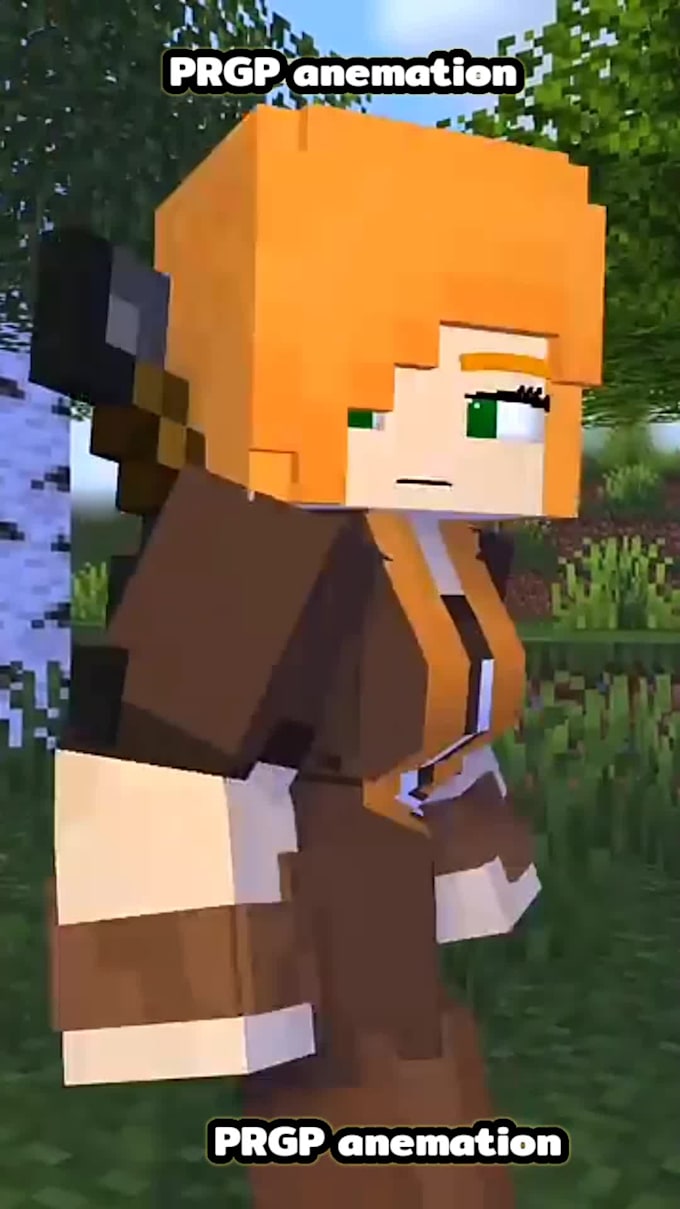 Make minecraft 3d animation by Prgp_gaming | Fiverr