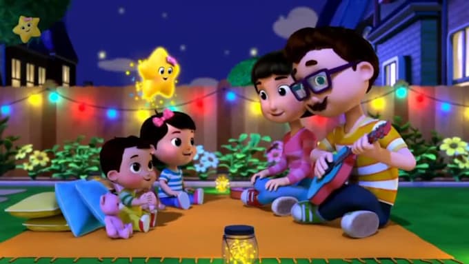 Create 2d, 3d animation for kids, nursery rhymes, turn your book to ...