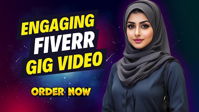Create personalized fiverr gig video for your fiverr gig quickly by Dua ...