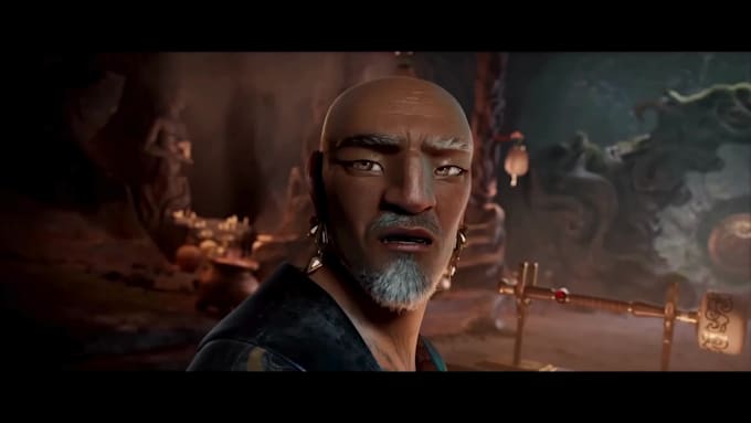 Cinematic cgi animated game trailer, vfx 3d character animation, 3d ...