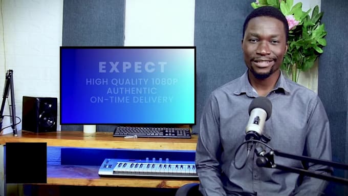 Be your professional podcast video spokesperson by Nelsnkhata | Fiverr