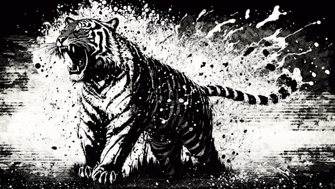 Create beautiful ai ink style art by Zenmonkey226 | Fiverr