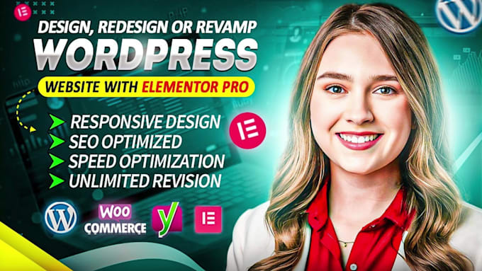Build, redesign a modern wordpress website using elementor pro by Wpdesign_tanvir | Fiverr