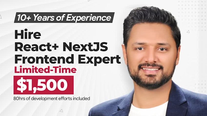 Be react js ai front end web developer using graphql and nextjs by Zainmustafad | Fiverr