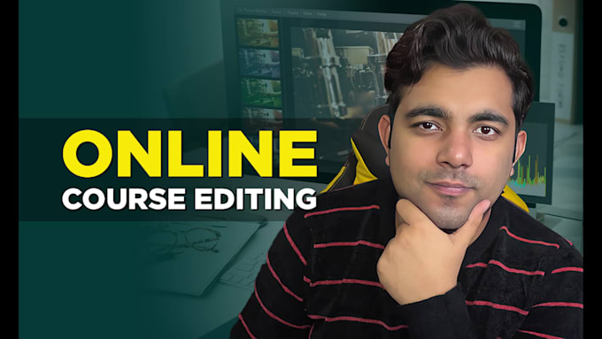 Do professional video editing for online courses, elearning, udemy ...