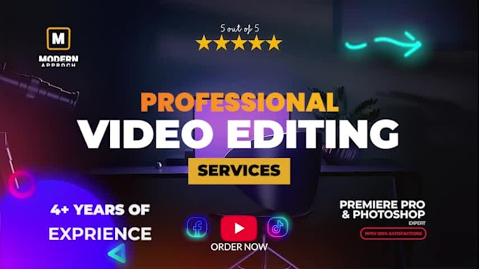 Do professional video editing, youtube video editing by Mahmadul_shohan | Fiverr